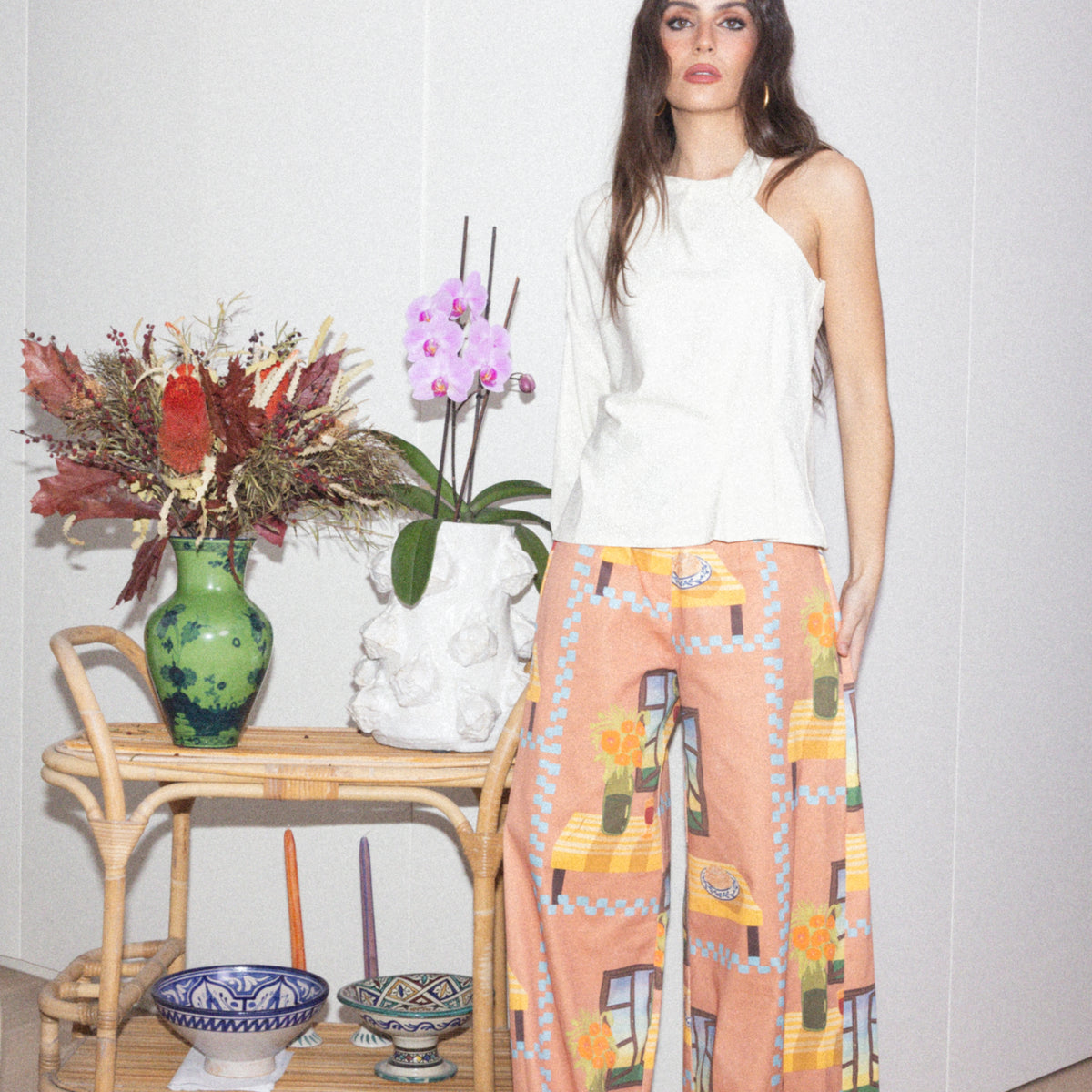 MAYRA pants - SUNSET – SIENNA - Designed in Lisbon