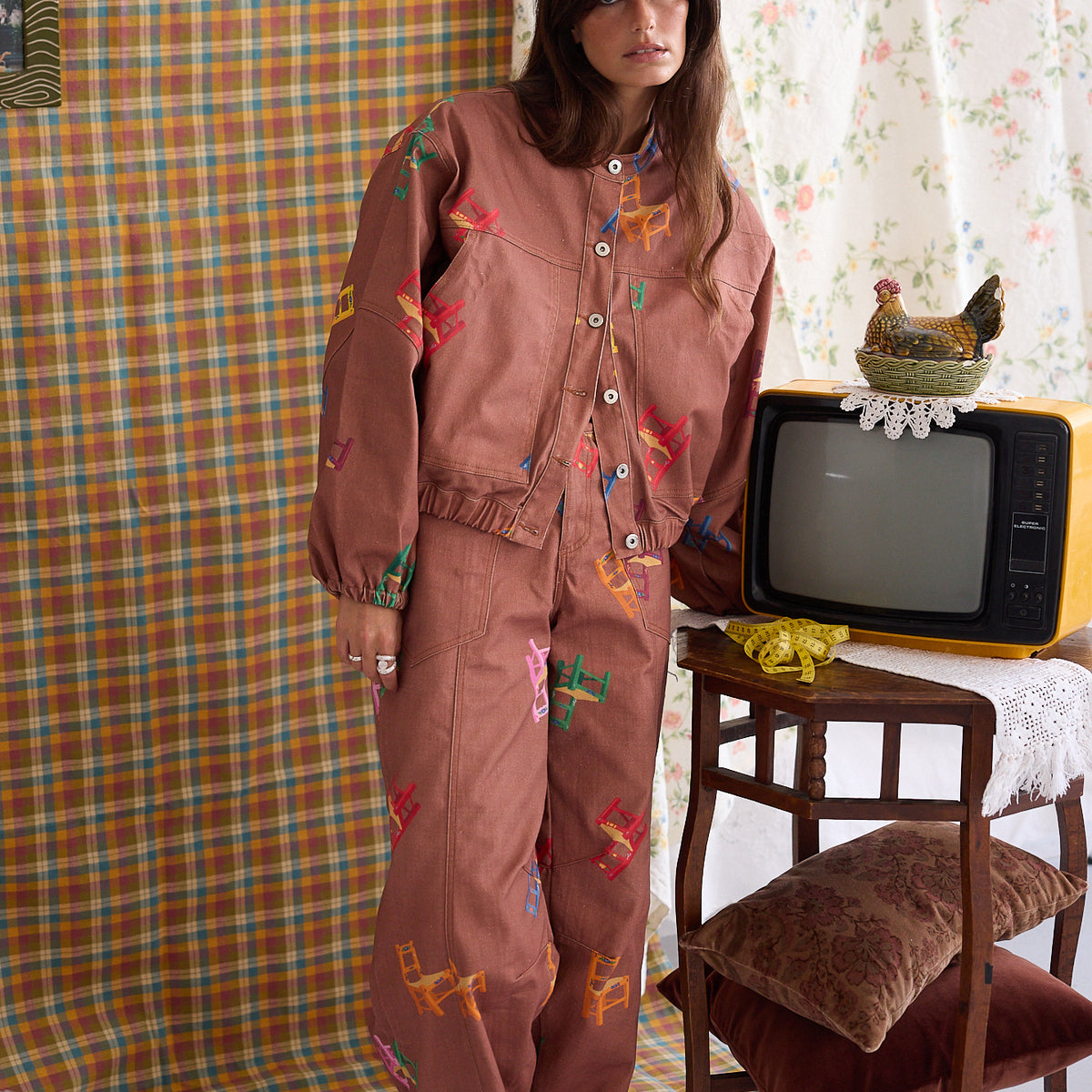 GLORIA ballon pants - ALENTEJO – SIENNA - Designed in Lisbon